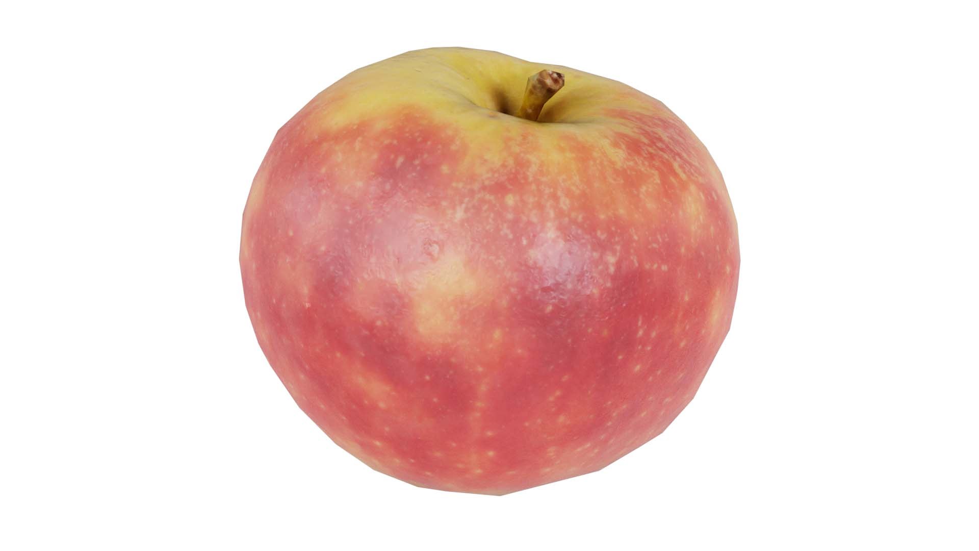 Apple Red Remastered 3D Model - TurboSquid 2362359