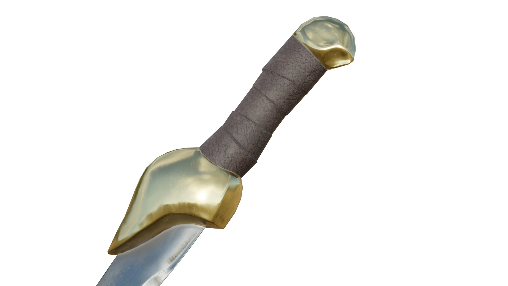 3D Dagger PBR Ready In Blender - TurboSquid 2008625