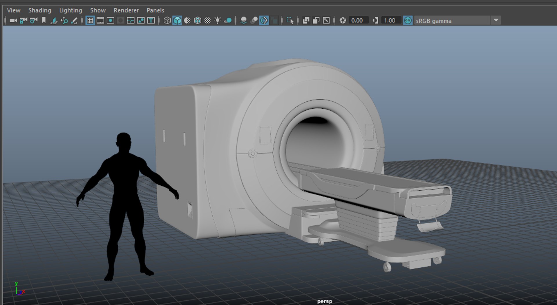 MRI Machine 3D Model - TurboSquid 2209427