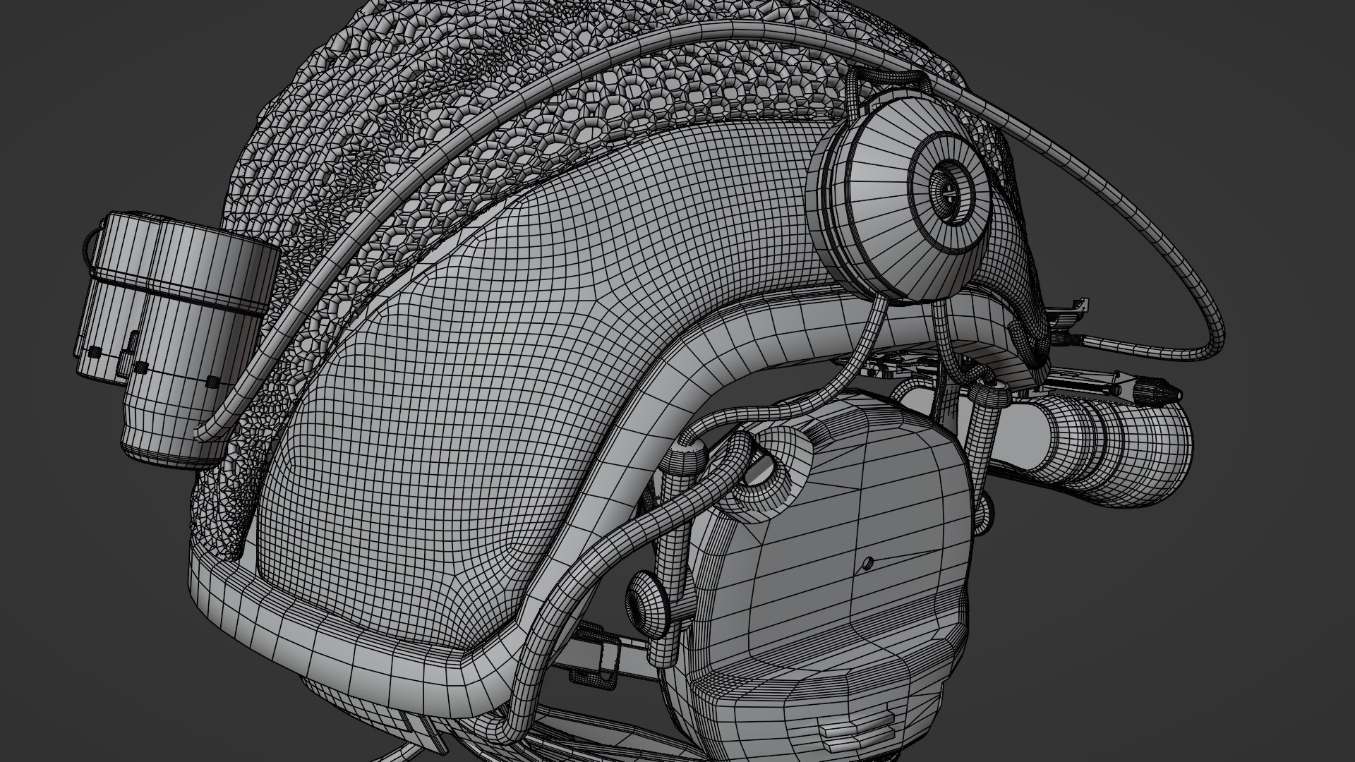 Military Helmet Full Equipped 3D Model - TurboSquid 2040645