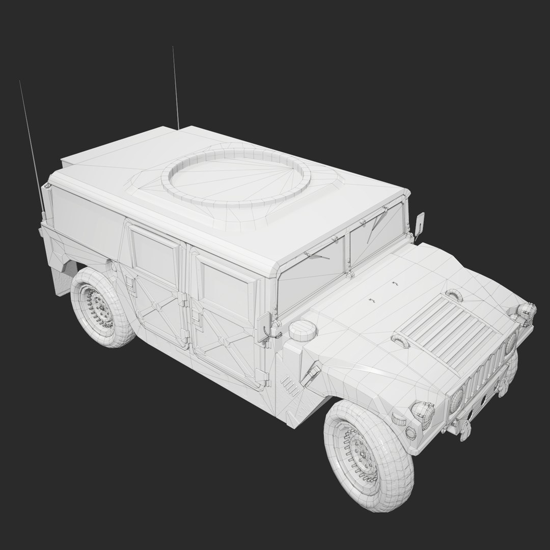 Hmmwv 3D model - TurboSquid 1360434