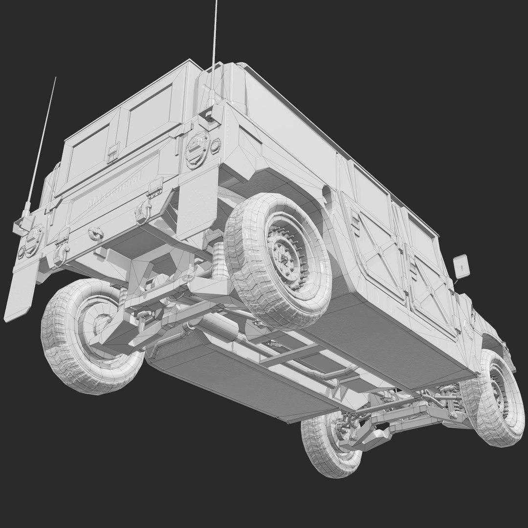 Hmmwv 3D model - TurboSquid 1360434
