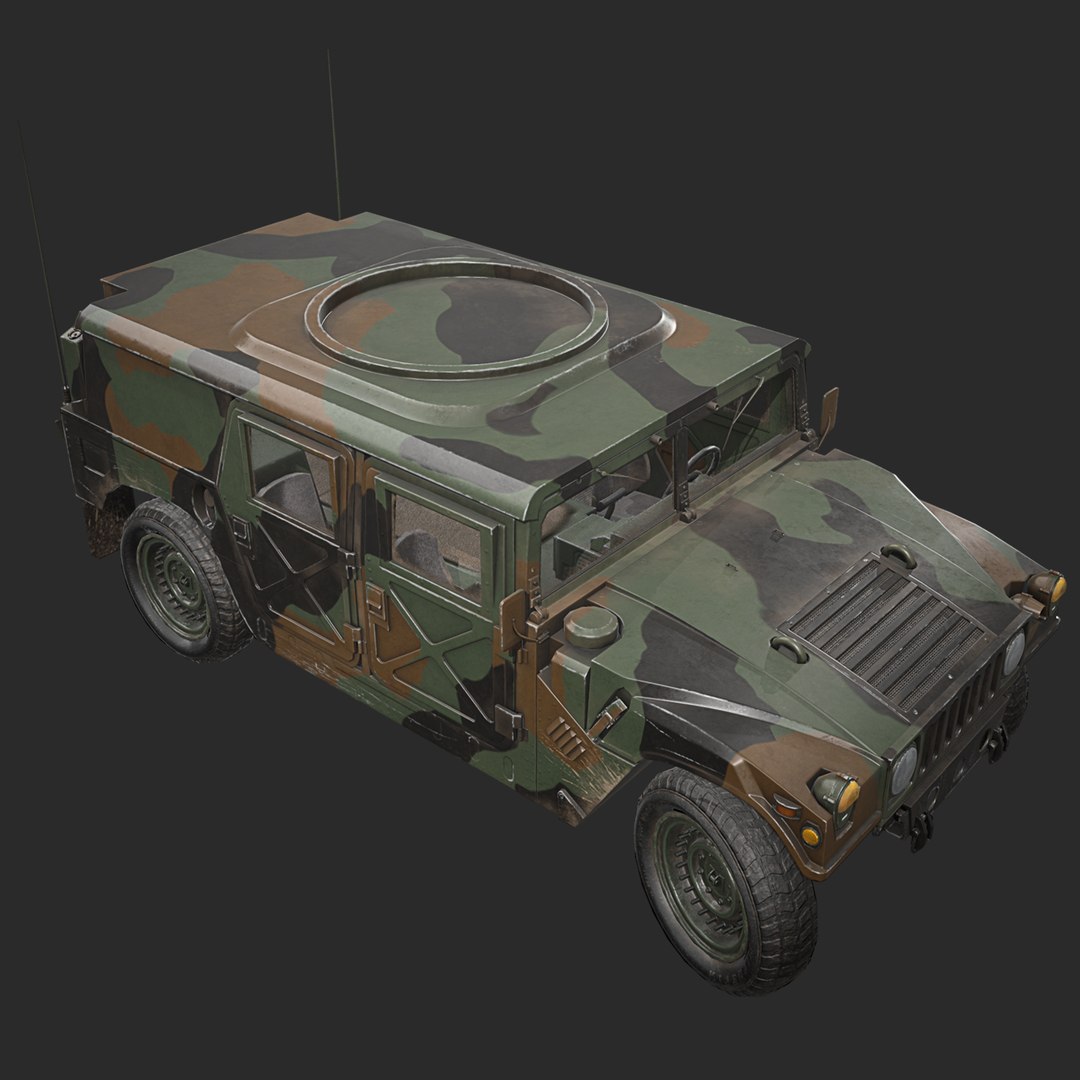 Hmmwv 3D model - TurboSquid 1360434