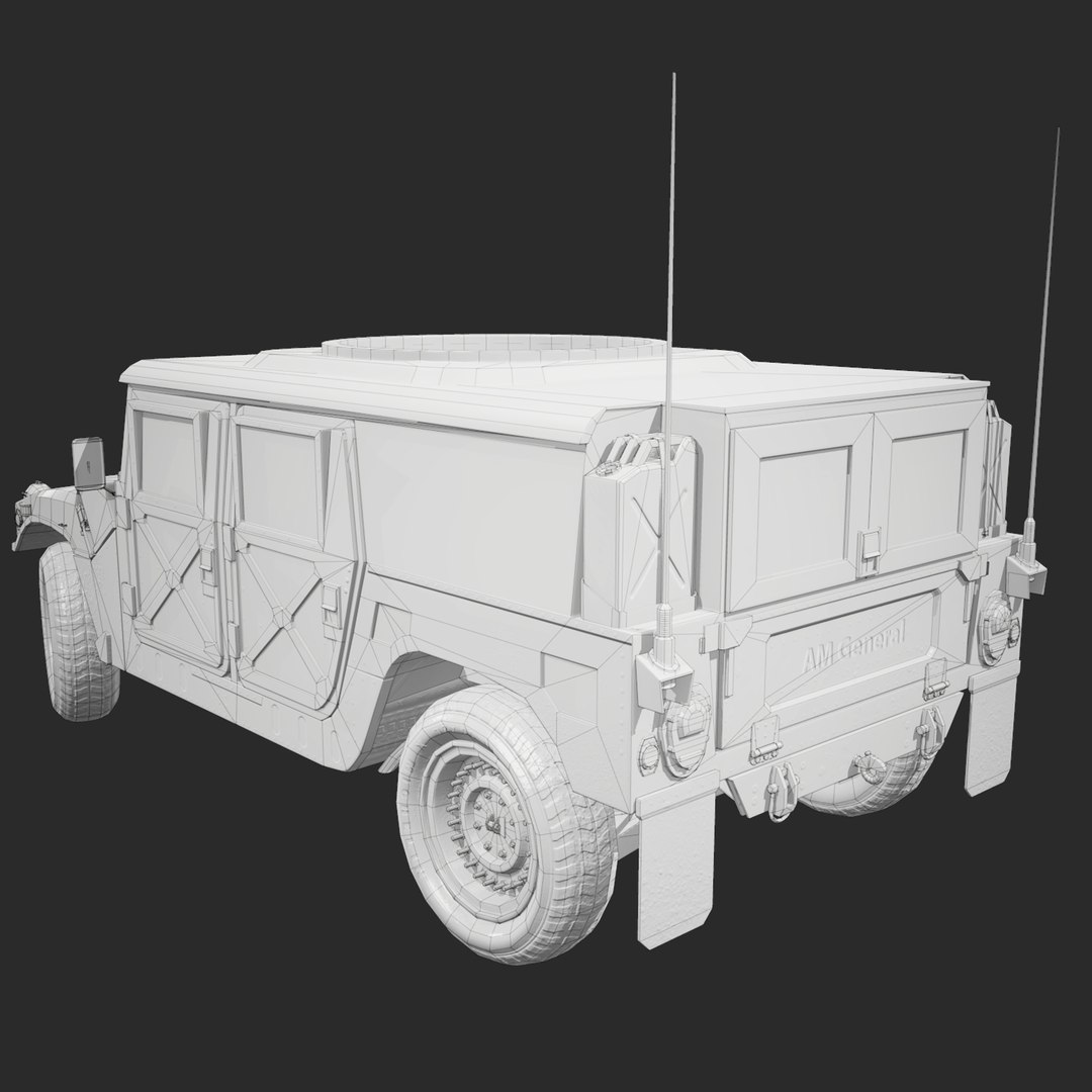 Hmmwv 3D model - TurboSquid 1360434