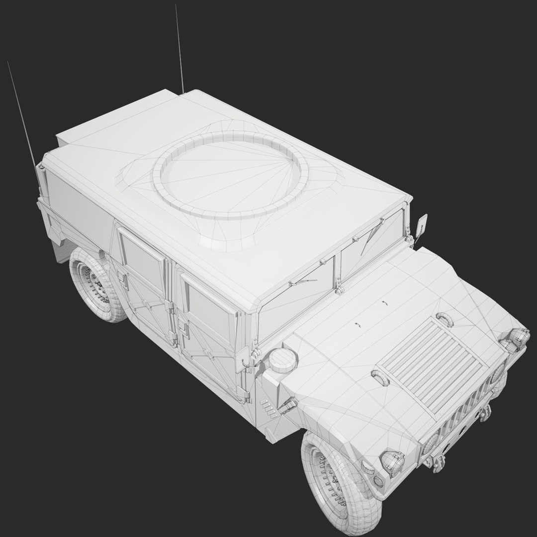 Hmmwv 3D model - TurboSquid 1360434