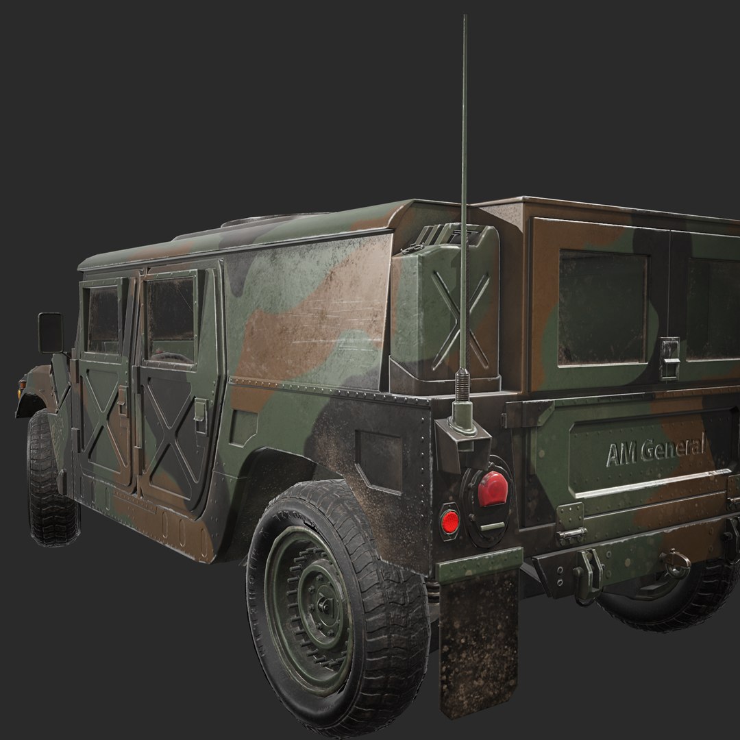 Hmmwv 3D model - TurboSquid 1360434