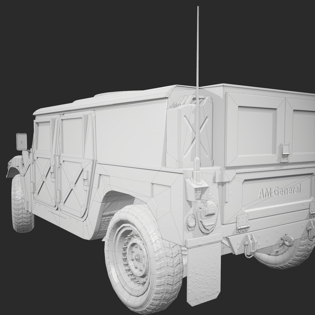 Hmmwv 3D model - TurboSquid 1360434