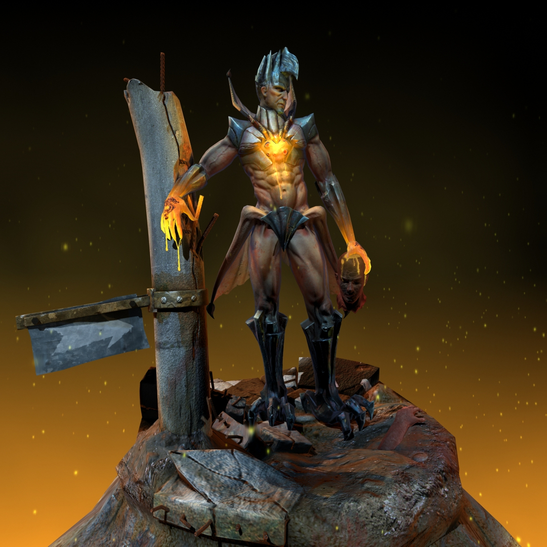 3d model nexgen rigged