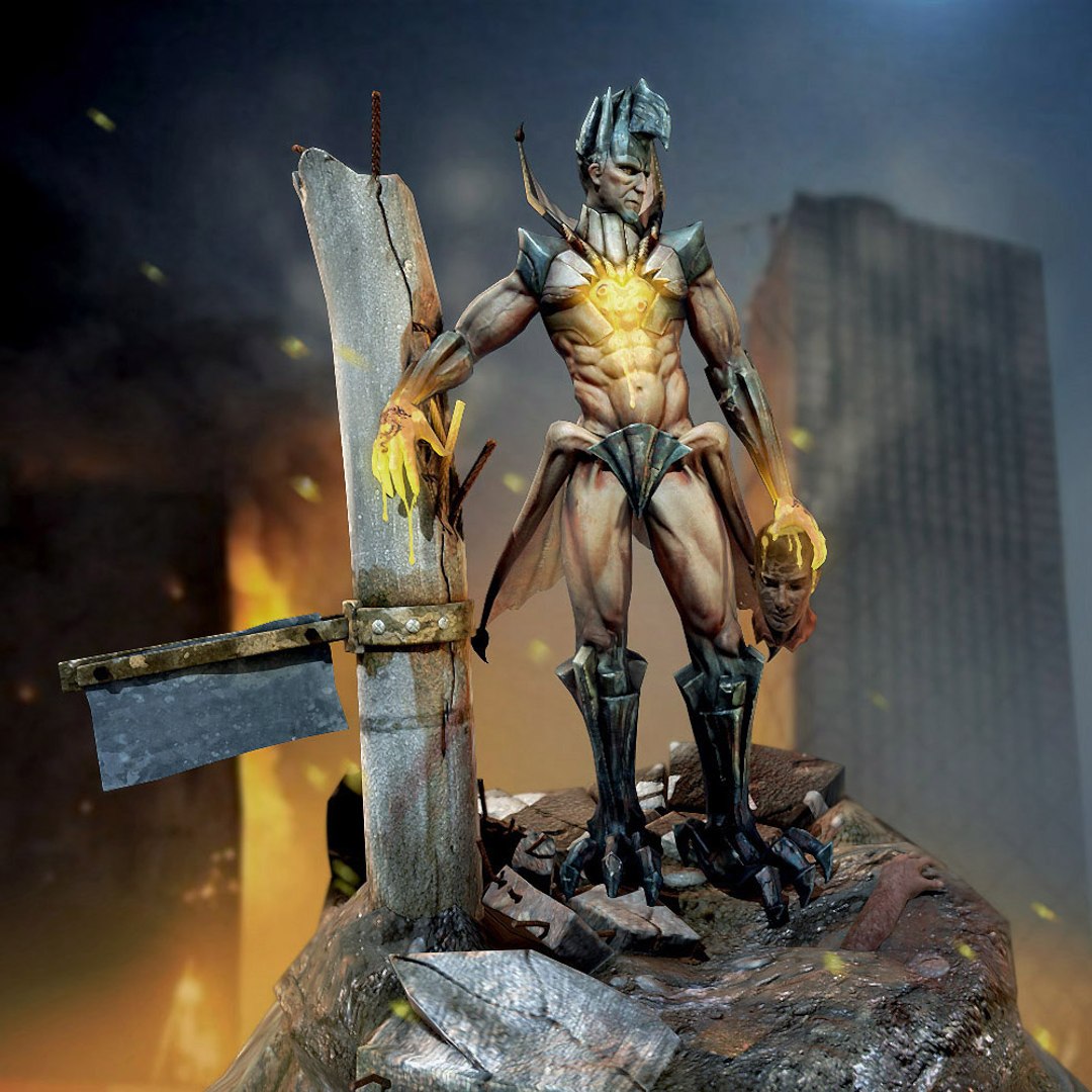 3d model nexgen rigged