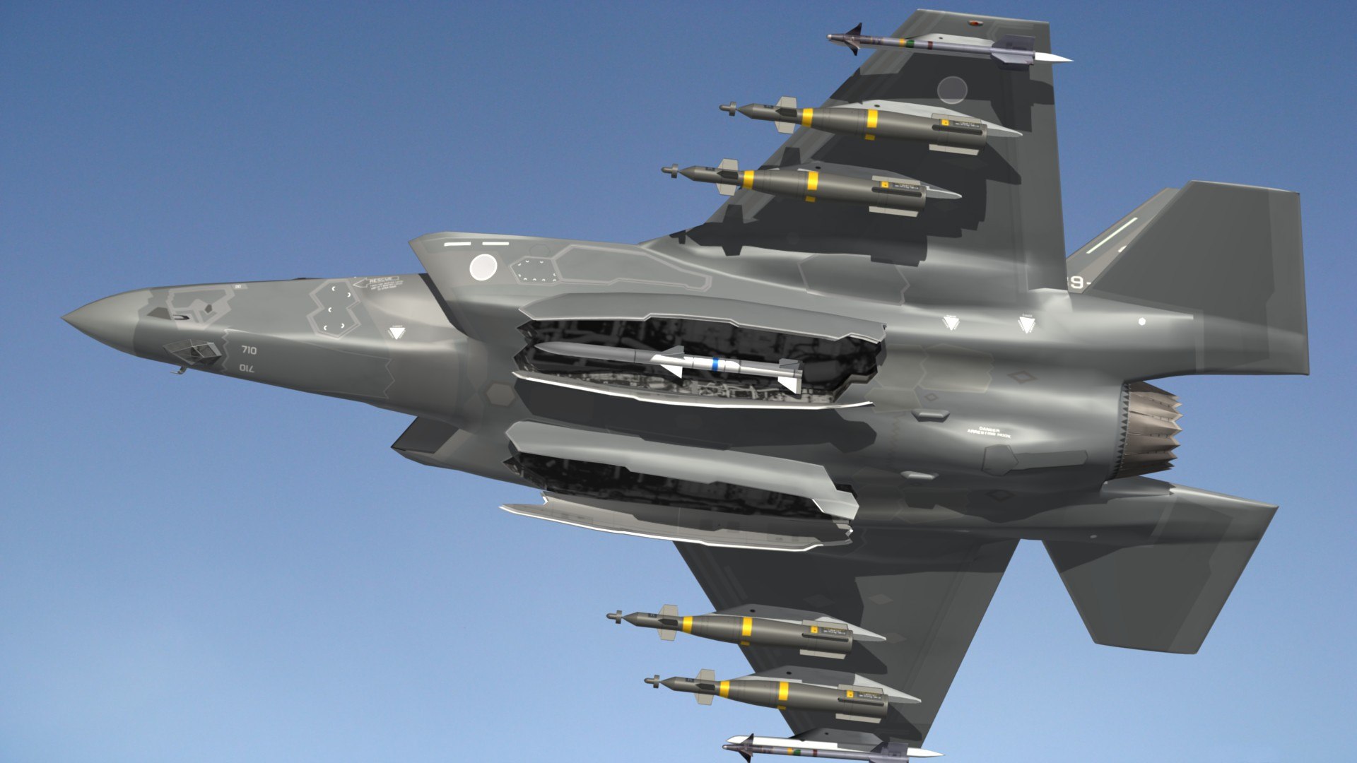 F35A Japan Air Force JASDF 3D model - TurboSquid 1802036