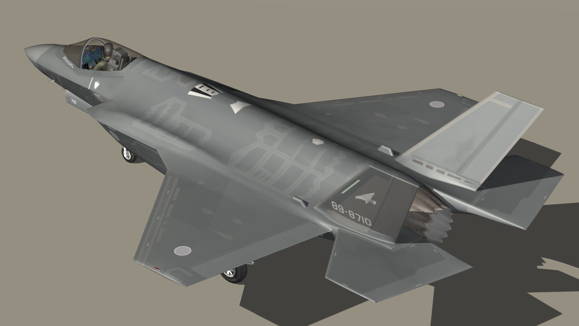 F35A Japan Air Force JASDF 3D Model - TurboSquid 1802036