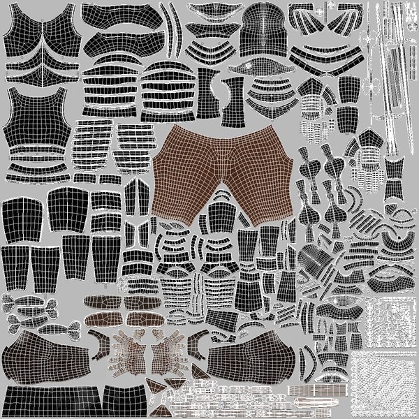 Medieval Knight Black Gold Full Armor Rigged Modelo 3D - TurboSquid 1828182