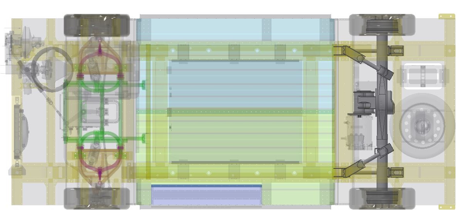 3D Chassis Electric Minivan - TurboSquid 2083582