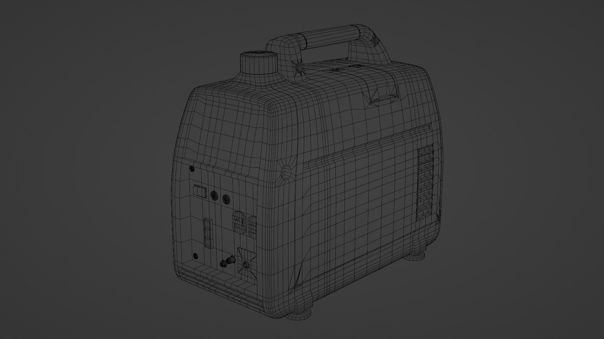 Free 3D Model Electric Generator - TurboSquid 2264475