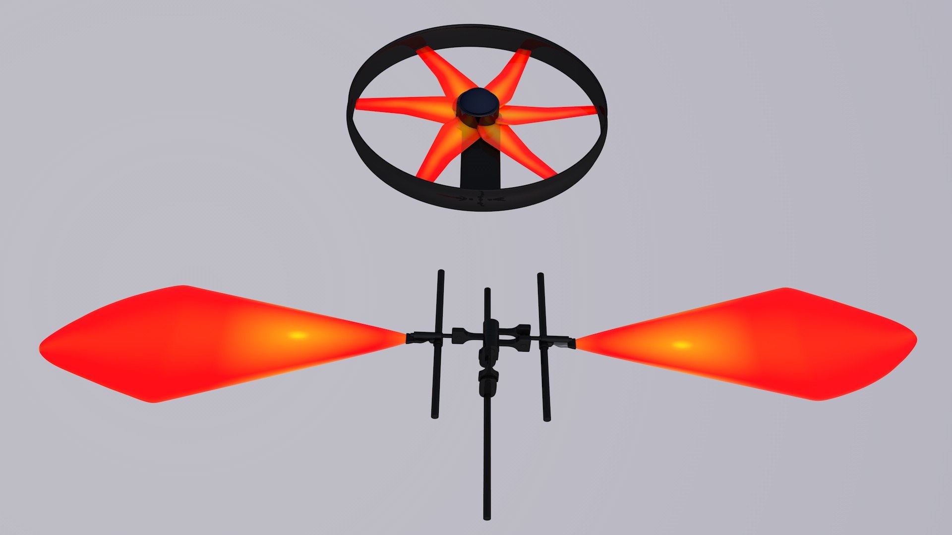 3D Wing And Propeller - TurboSquid 1722052