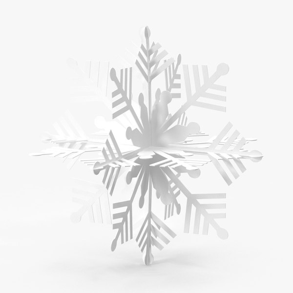 Snowflake 3D Models for Download | TurboSquid
