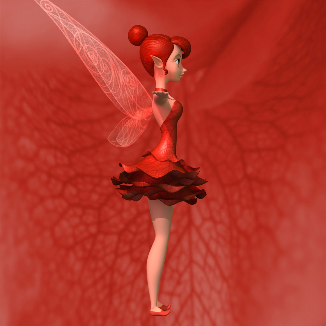 roses fairy 3d ma
