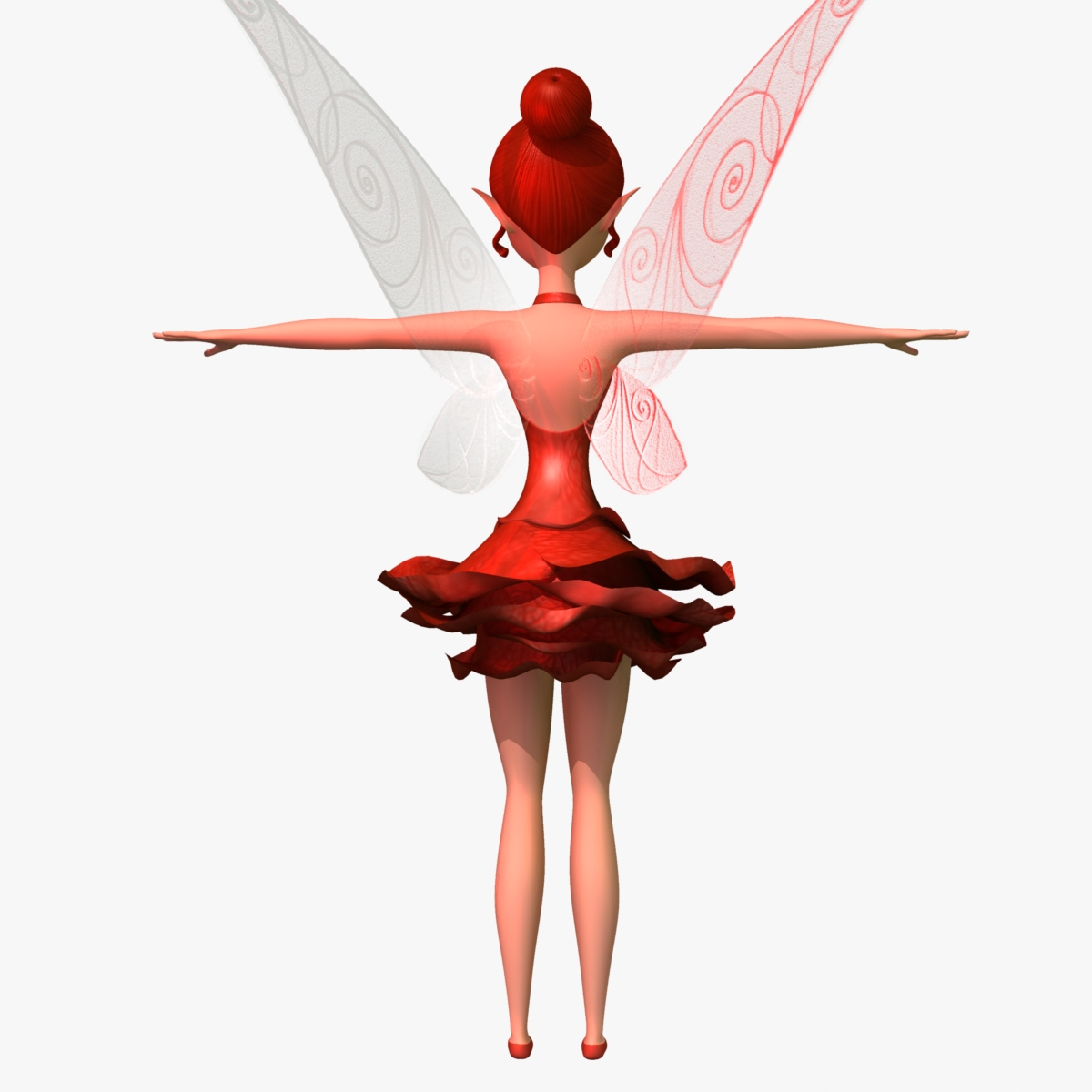 roses fairy 3d ma