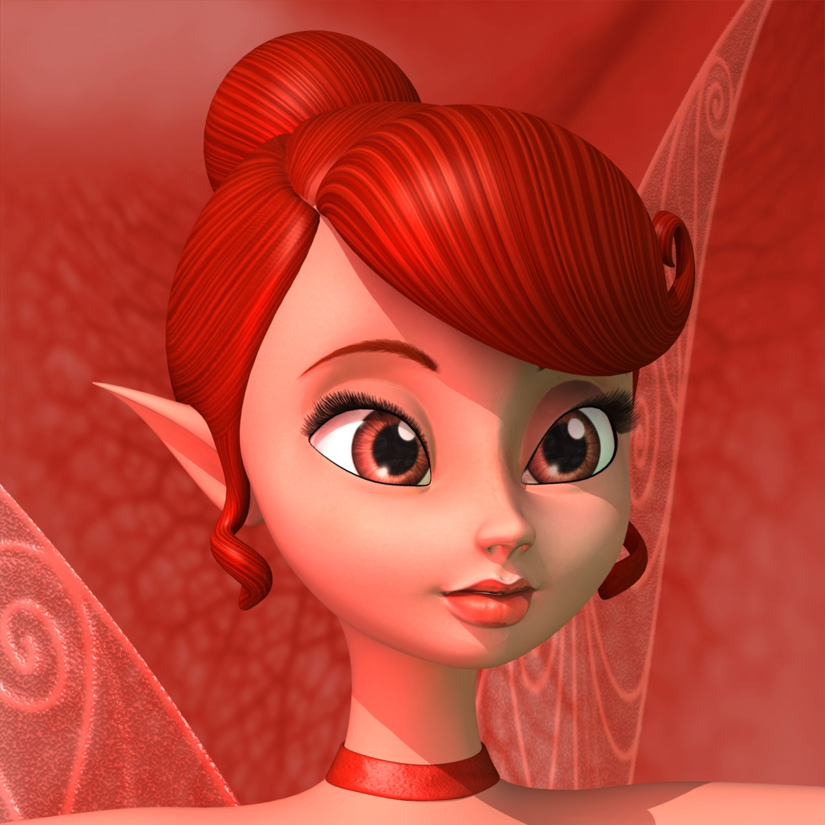roses fairy 3d ma