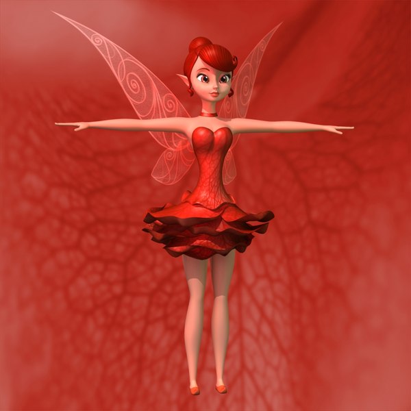roses fairy 3d ma