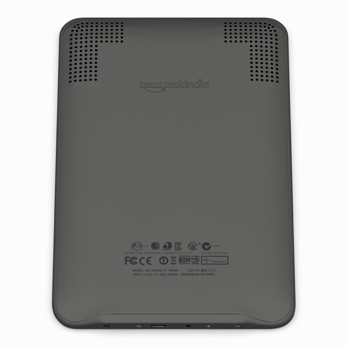 3d model amazon kindle keyboard 3g