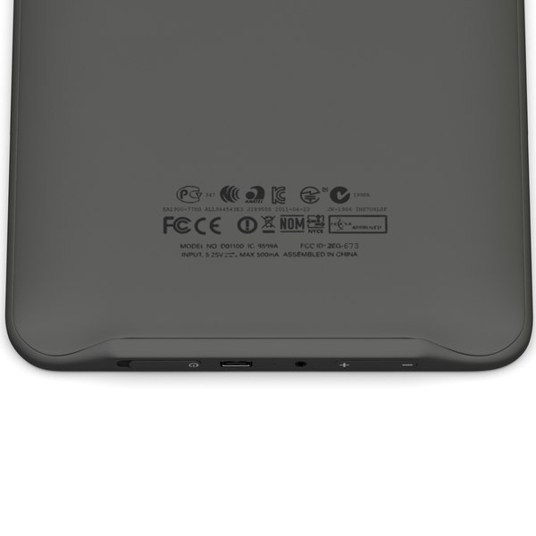 D Model Amazon Kindle Keyboard G