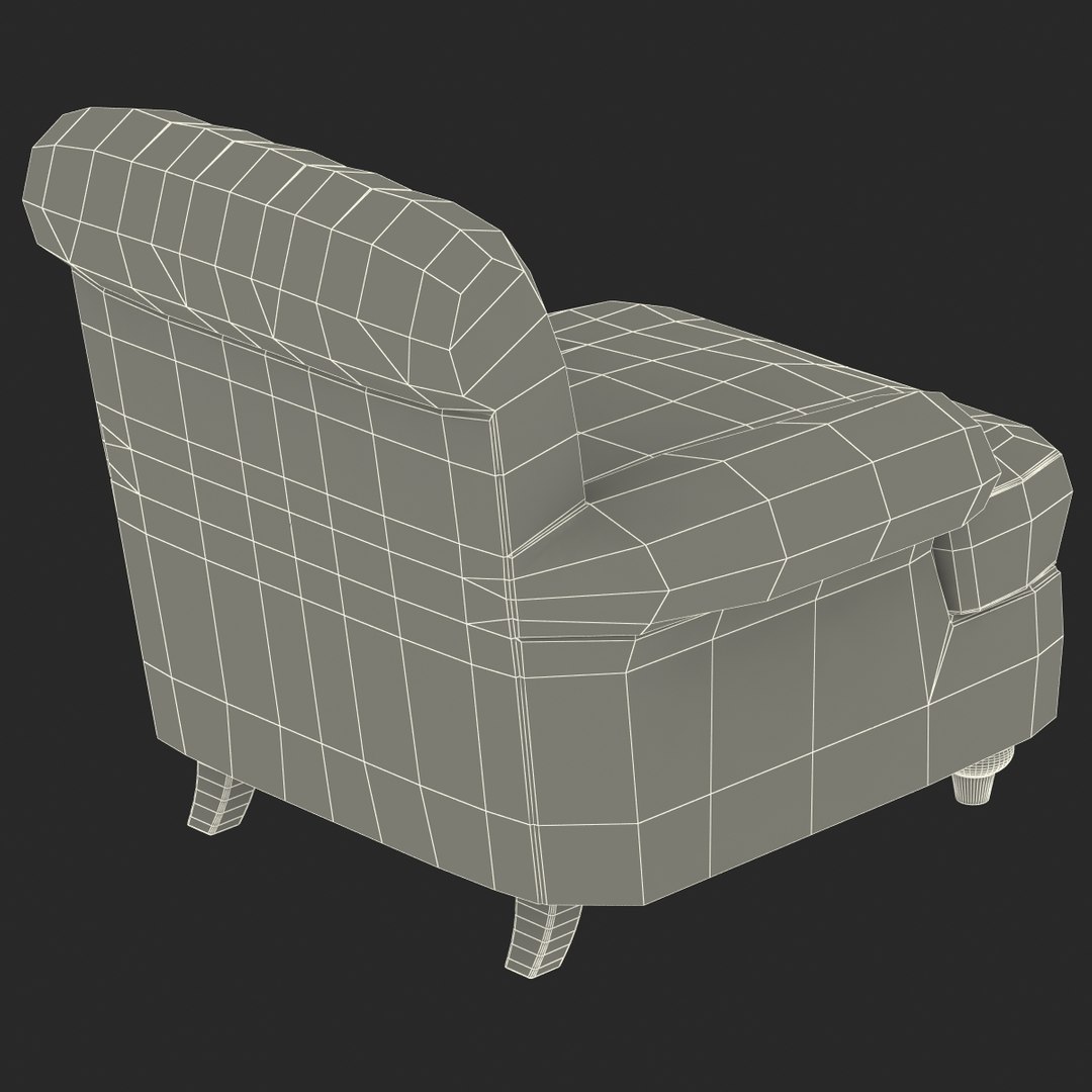 3d Model Armchair 20 Chair Design