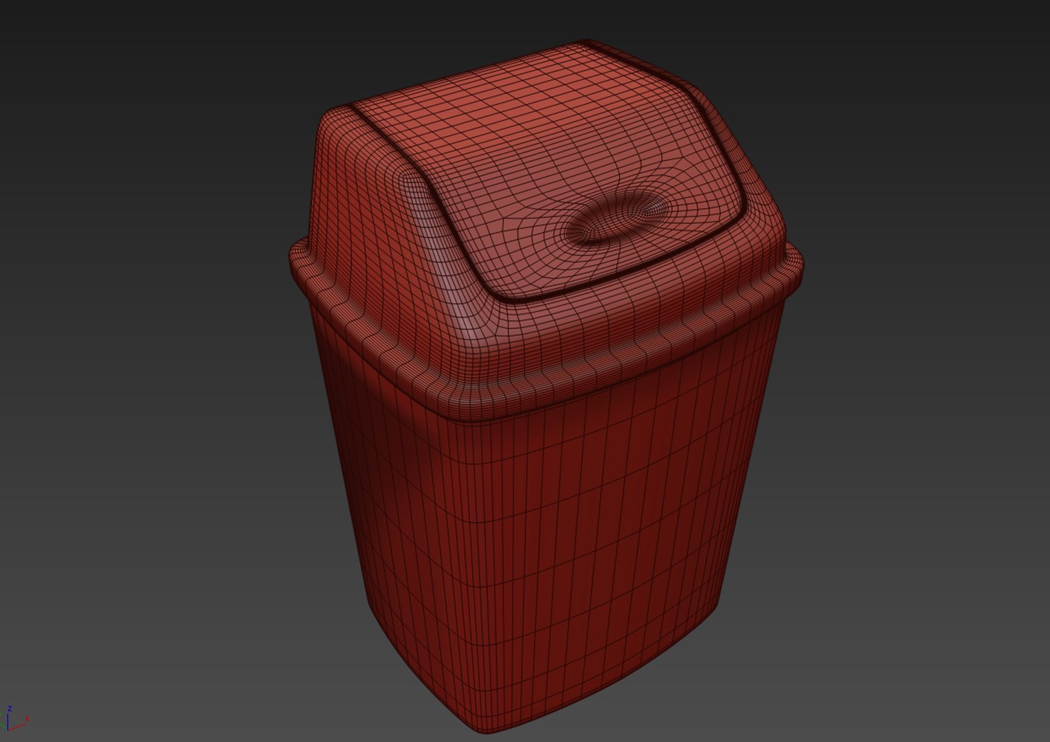 3D Trash Bin - TurboSquid 1767549