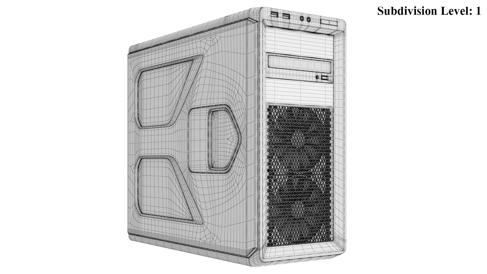 3D Computer Tower - TurboSquid 1830089