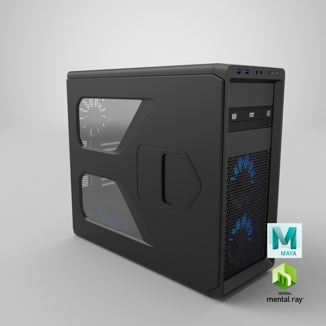 3D Computer Tower - TurboSquid 1830089