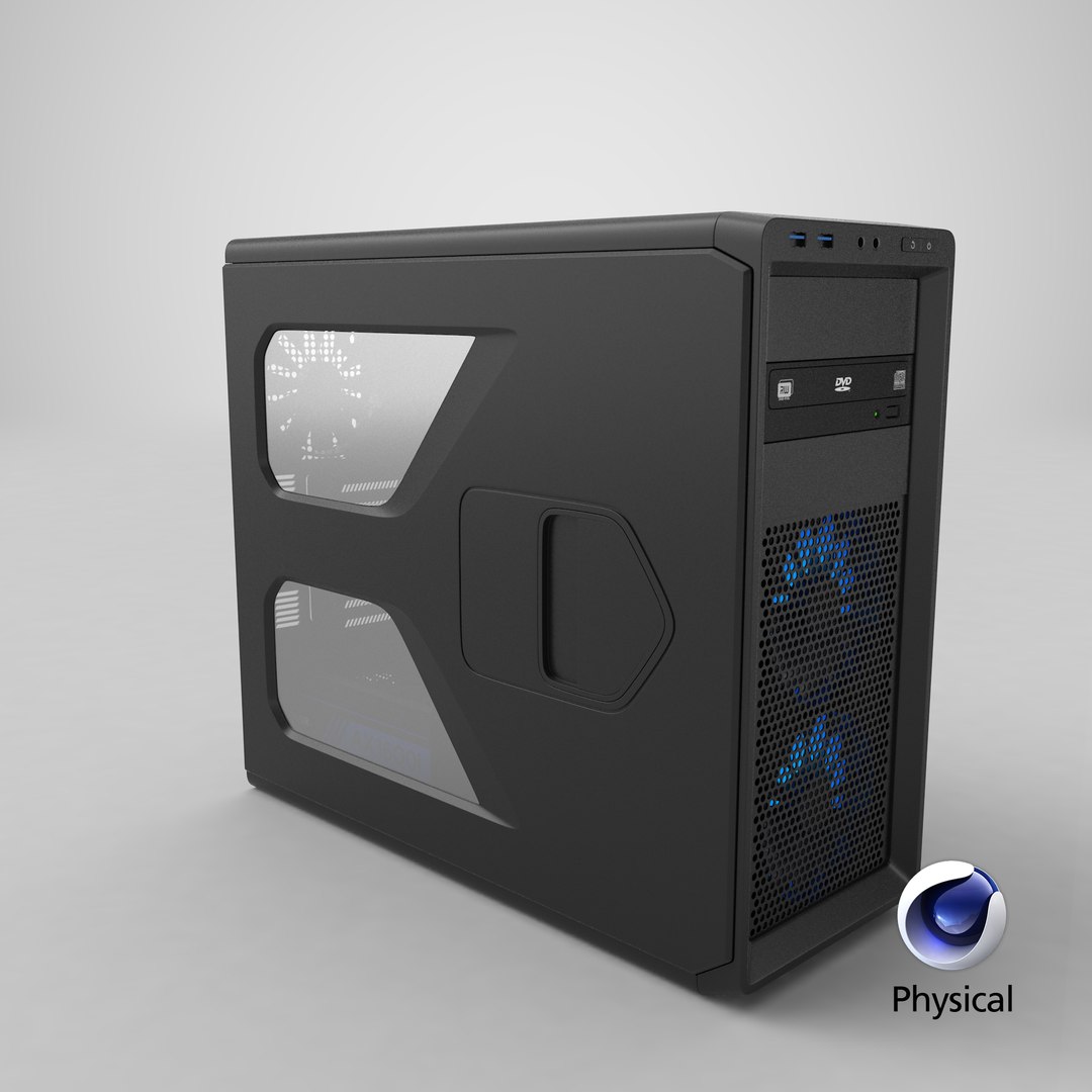 3D Computer Tower - TurboSquid 1830089