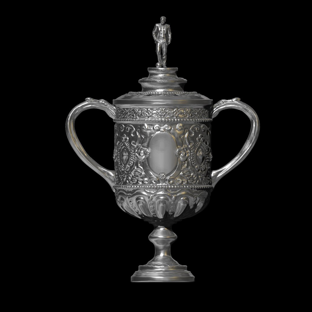 1896 FA cup trophy replica football soccer trophy 3D model - TurboSquid ...