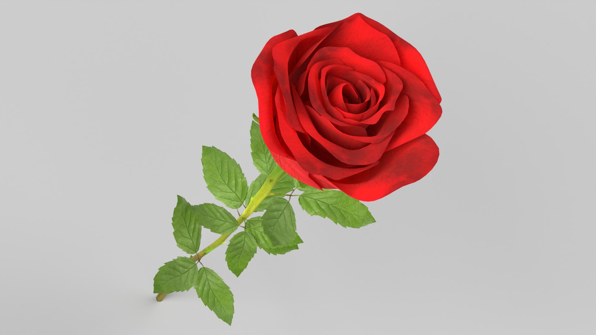 Rose 3 3D Model - TurboSquid 2133467