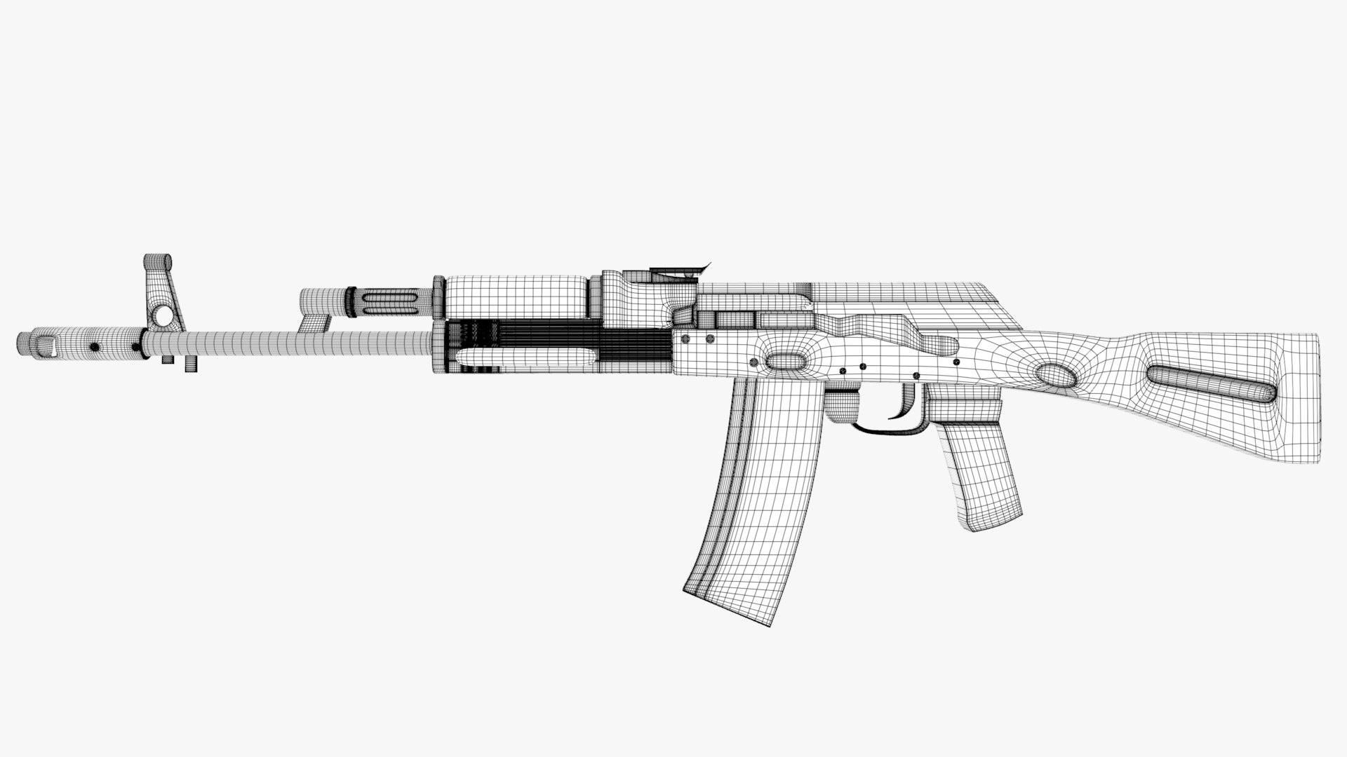AK-101 weapon 3D - TurboSquid 1734938