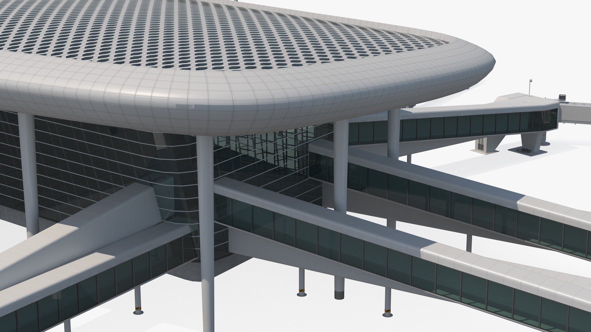 3d Terminal International Airport Model Turbosquid 1476340