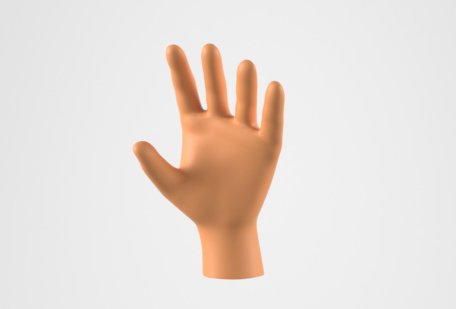 Realistic human hand 3D model - TurboSquid 1334294