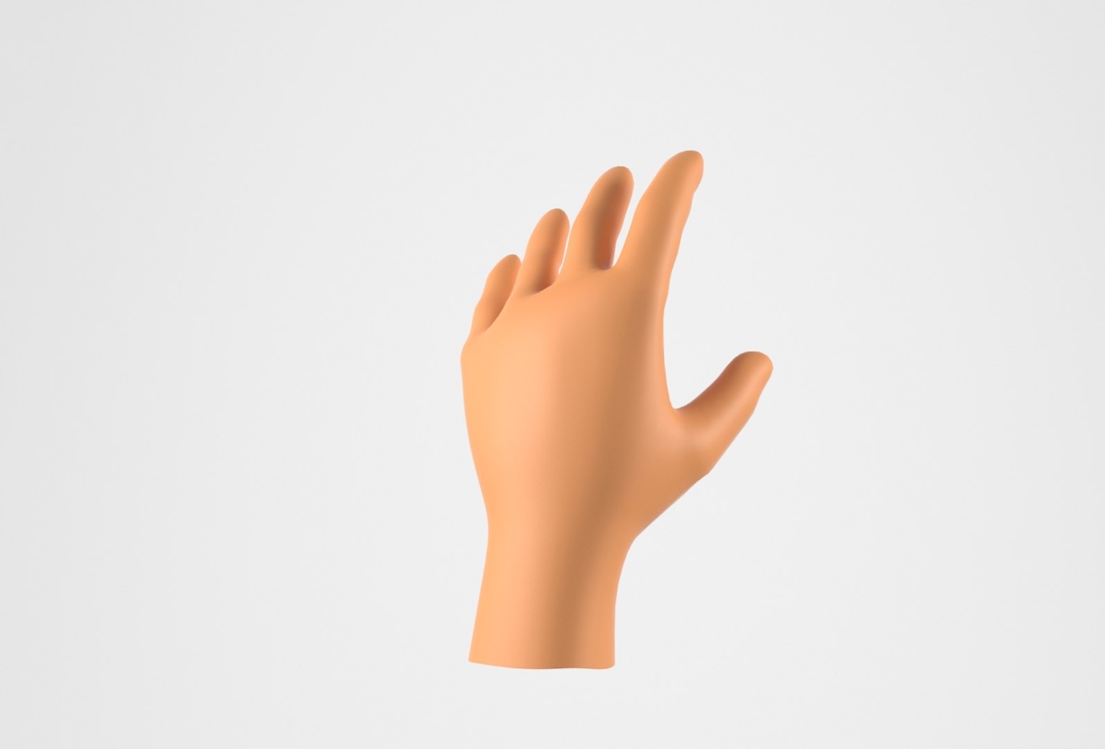 Realistic human hand 3D model - TurboSquid 1334294