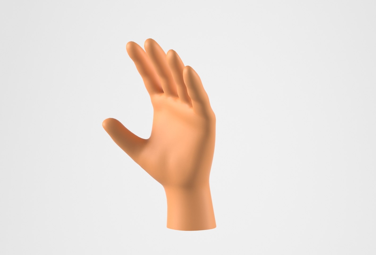 Realistic human hand 3D model - TurboSquid 1334294
