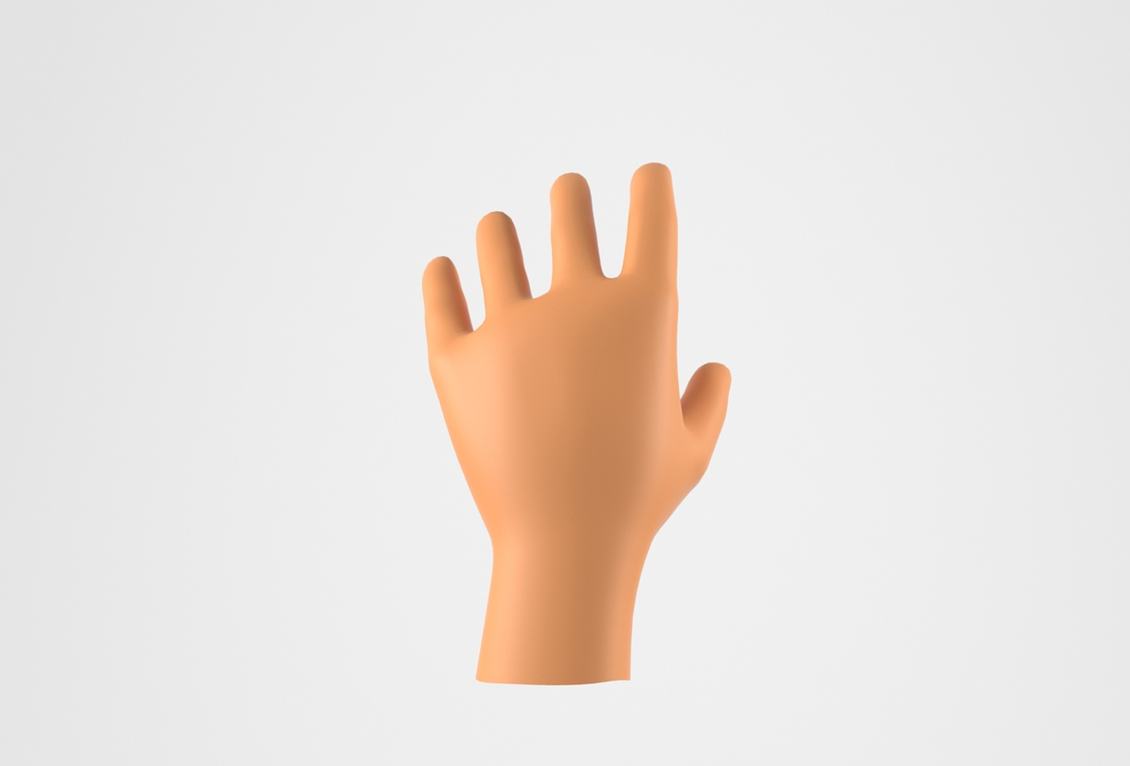 modelo 3d Mano humana realista - TurboSquid 1334294