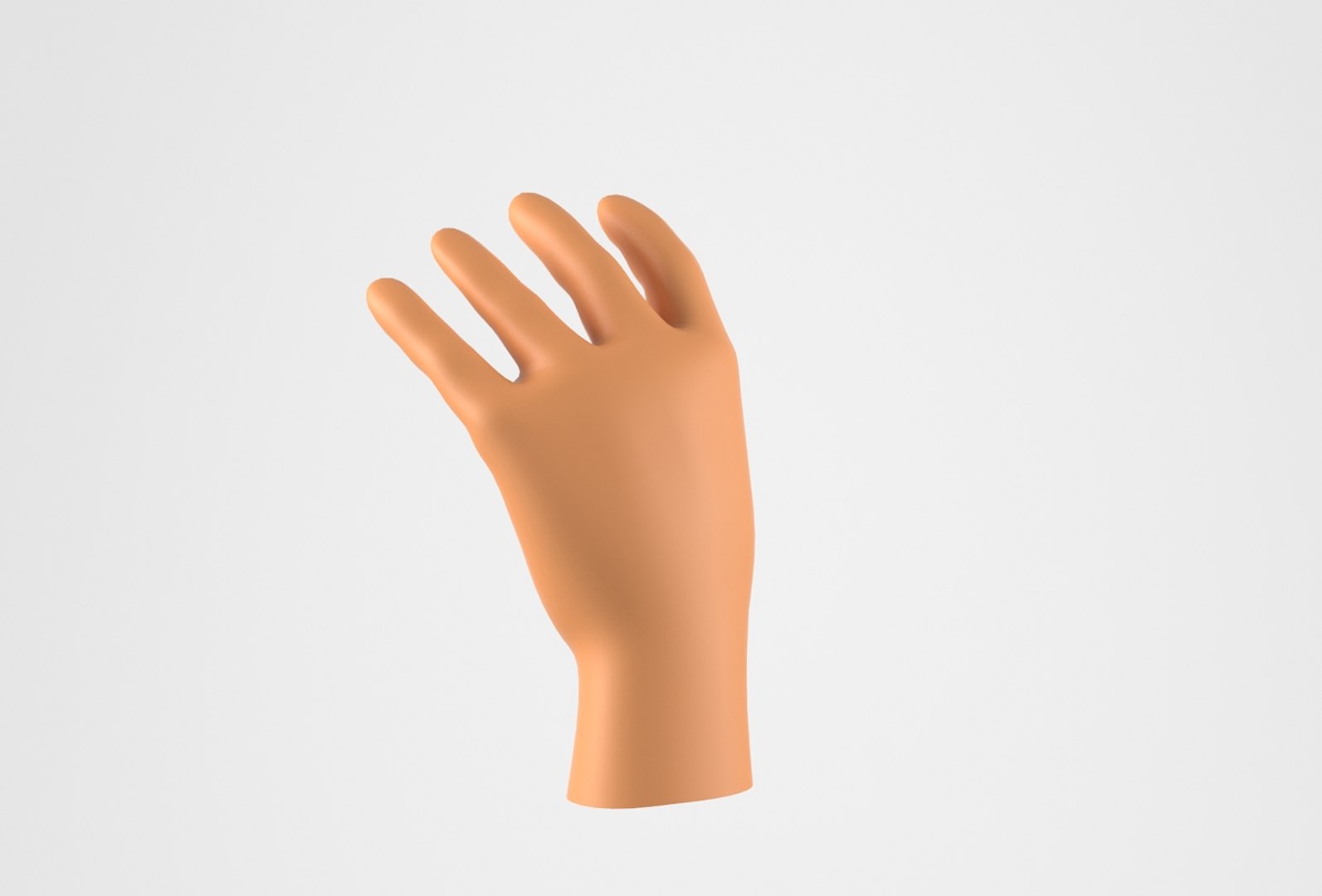 Realistic human hand 3D model - TurboSquid 1334294
