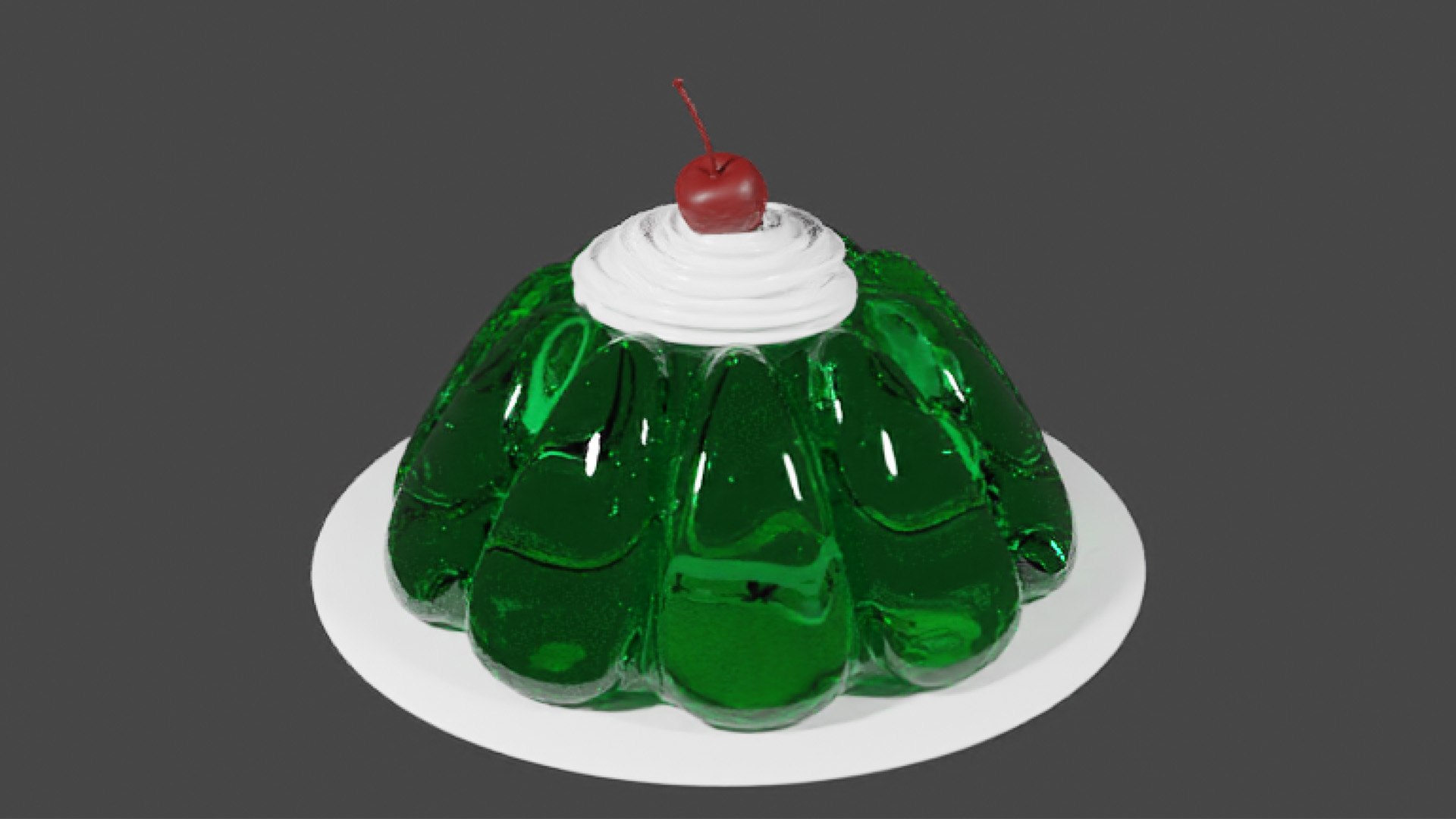 3D Jelly Cake - TurboSquid 2076258