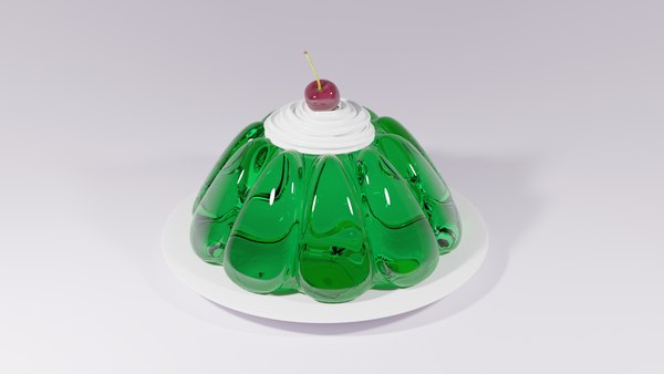 modelo 3d Jelly cake - TurboSquid 2076258