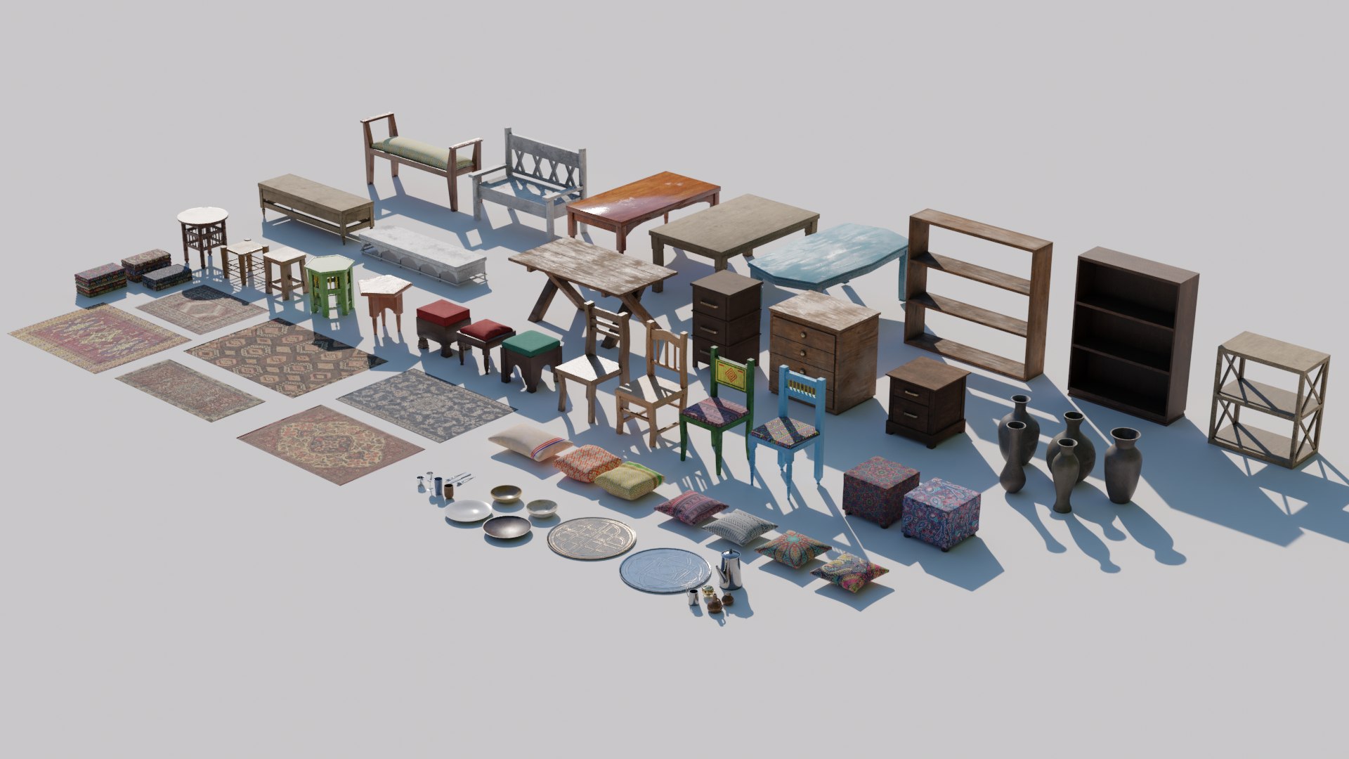 Furniture Interior 3D model - TurboSquid 1805753