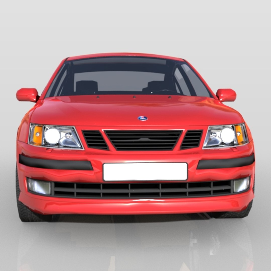 Saab 9-3 Sporting 3d Model