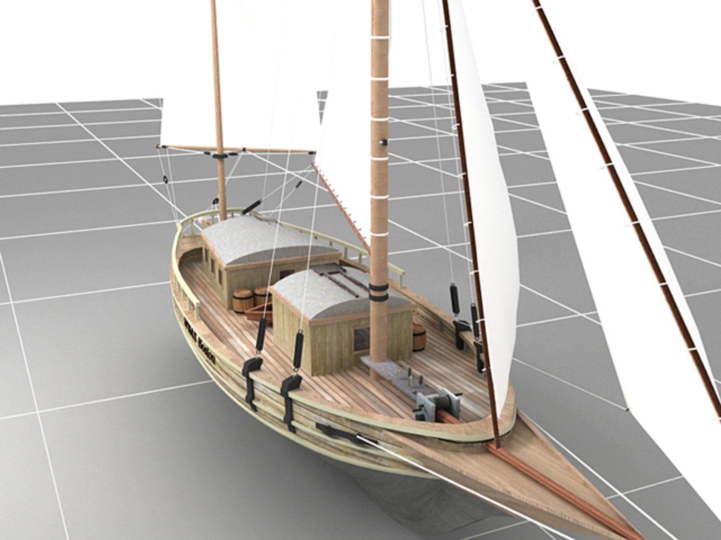 spray boston 3d model