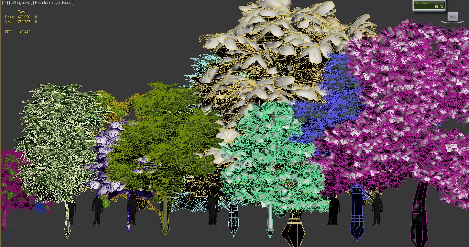 3d Model Trees 10