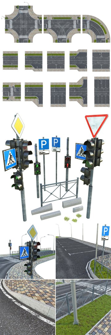 3D Streets Model - TurboSquid 1442523