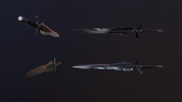 3D Sword wave - TurboSquid 1733264