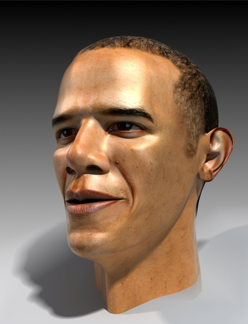 Obama Face 3ds