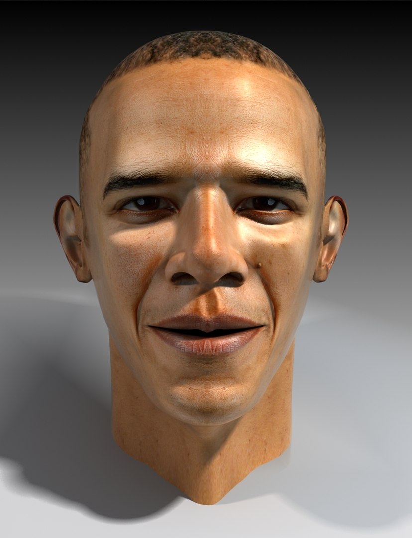 Obama Face 3ds